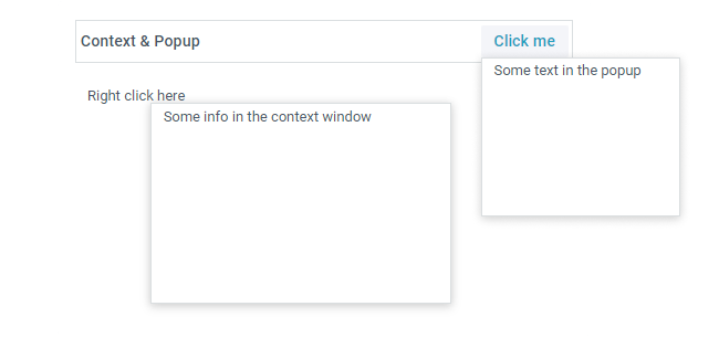 JavaScript Window and Popup widgets | Webix